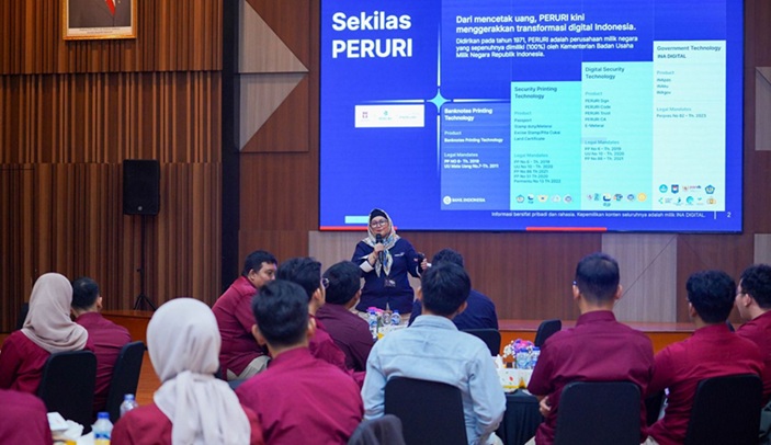Peruri Kenalkan Peran GovTech Indonesia kepada CPNS Kementerian PANRB